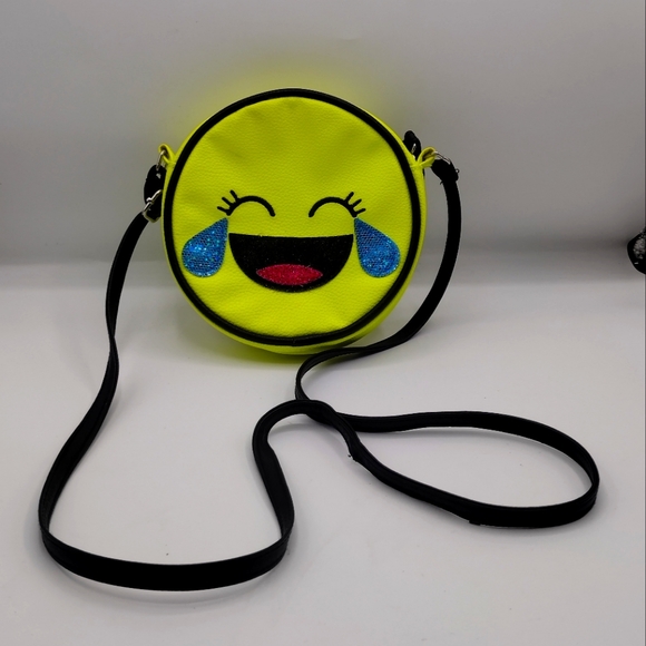 Justice | Other | Smiley Laughing Emoji Purse Yellow Justice | Poshmark